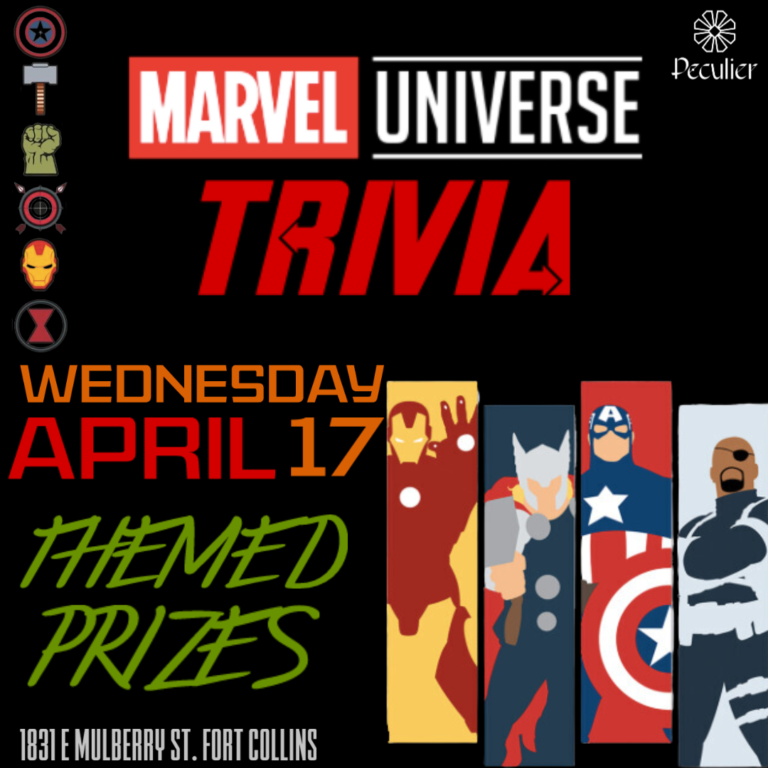Marvel Cinematic Universe Themed Trivia Night (Fort Collins)