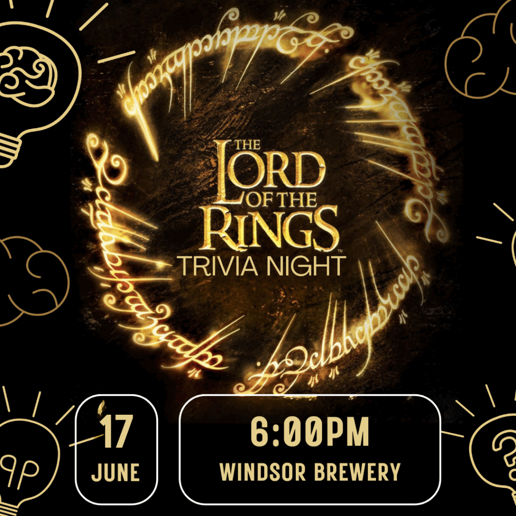 Lord of the Rings Trivia Night in Windsor